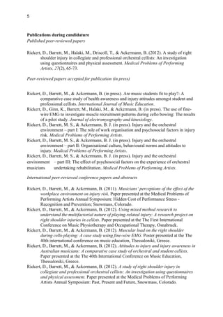 Dr Dale Rickert - PhD Thesis - University of Queensland - Australia | PDF