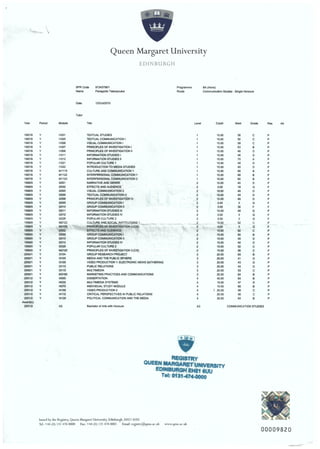 CERTIFICATES-TRANSCRIPTS | PDF