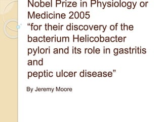 Nobel Prize Presentation 2 | PPT