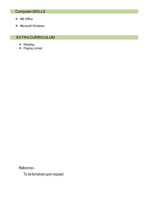 Curriculum Vitae (1) | DOCX