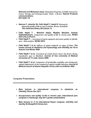 2016_CV_Tahereh Fathi Najafi | PDF