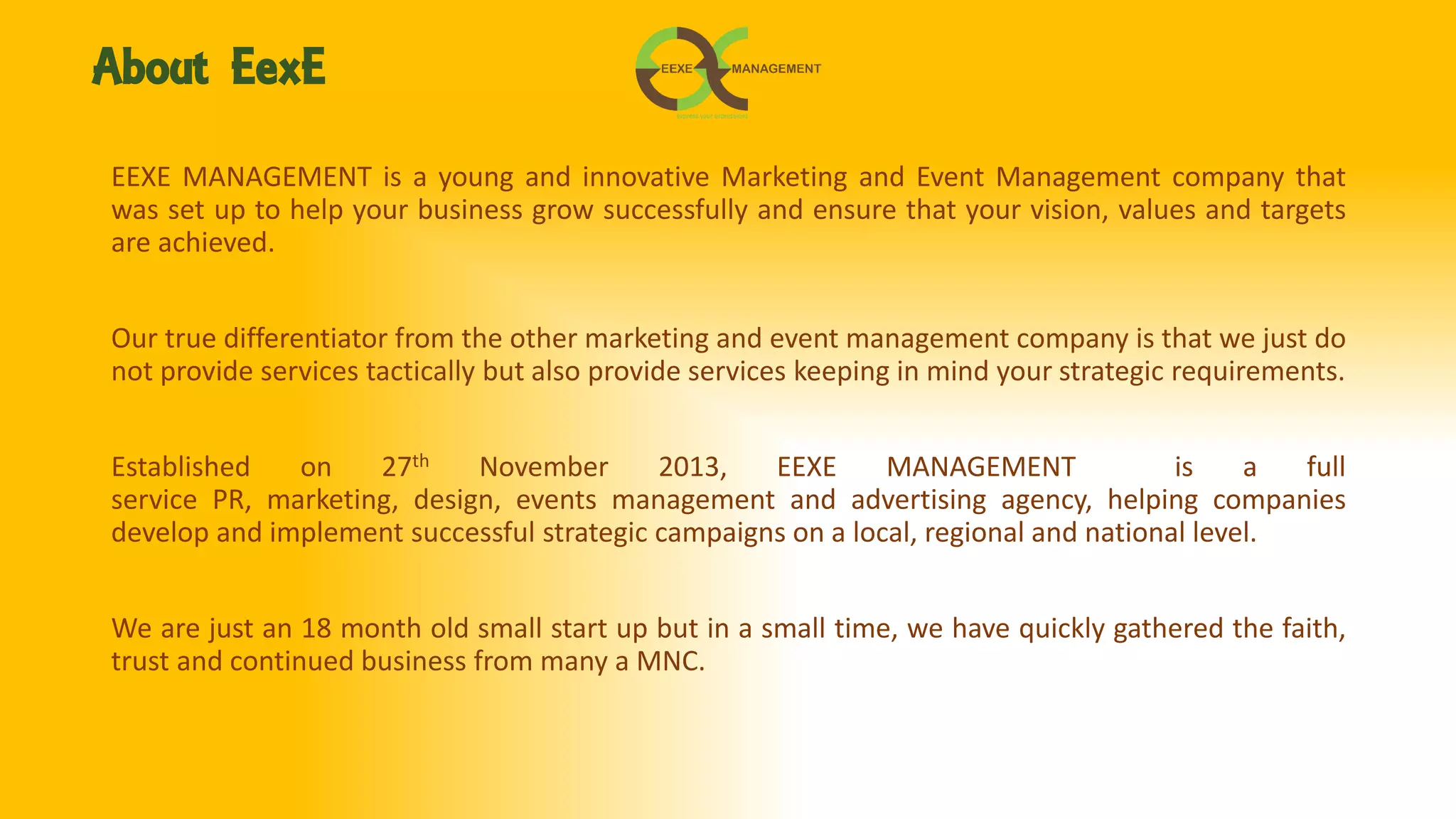 EexE Management Events | PPT