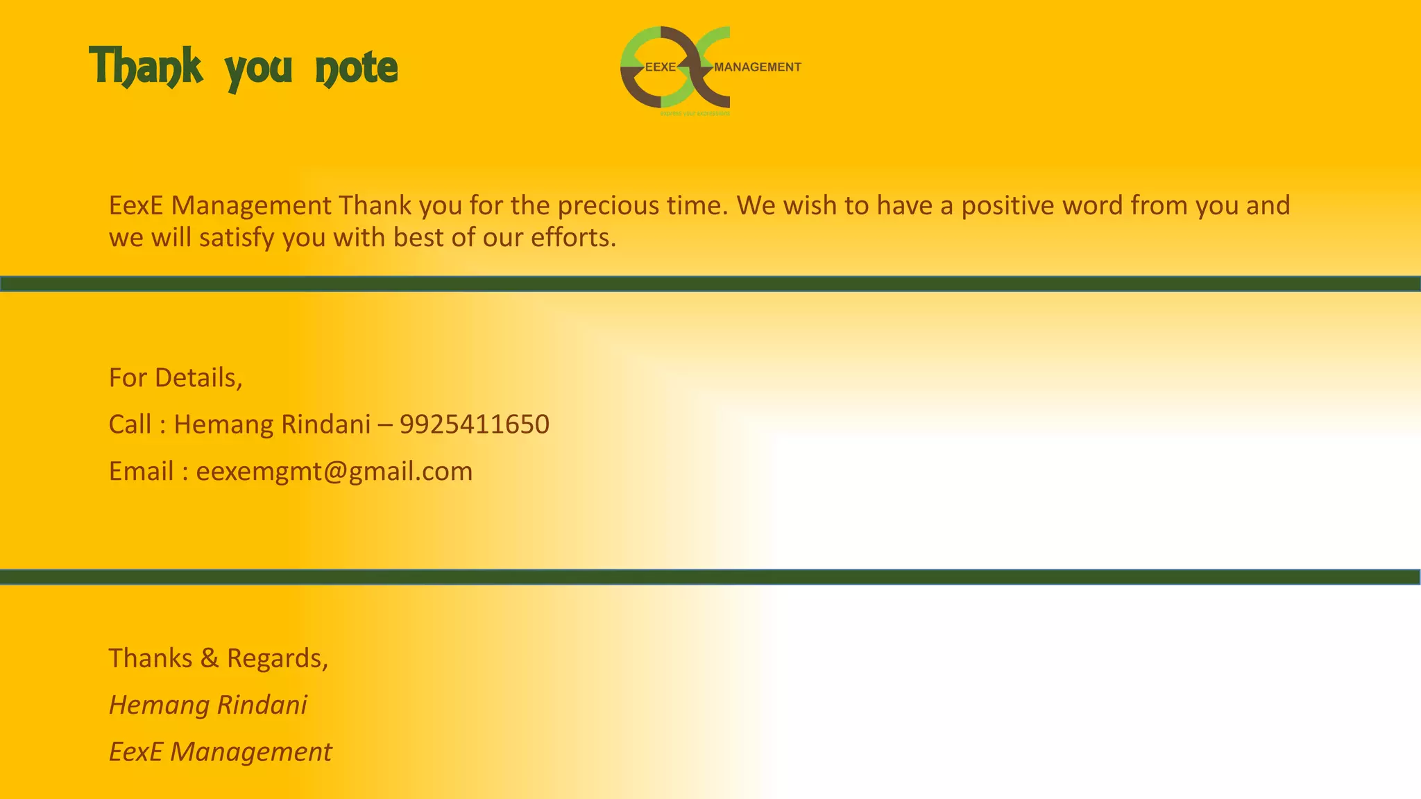 EexE Management Events | PPT