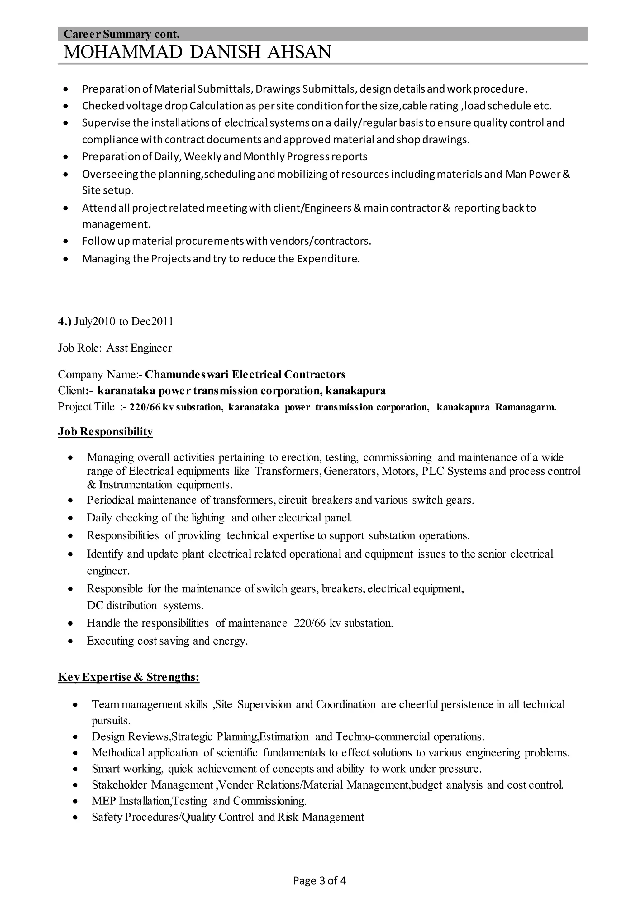 danish resume | DOCX