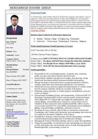 danish resume | PDF
