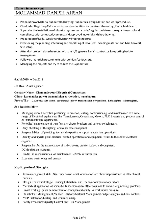 danish resume | PDF