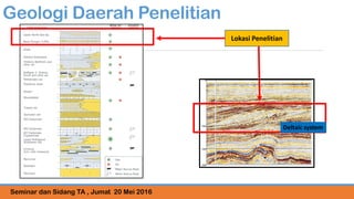 ANALISA PERANGKAP STRATIGRAFI DENGAN MENGGUNAKAN DATA SEISMIK 3D | PDF