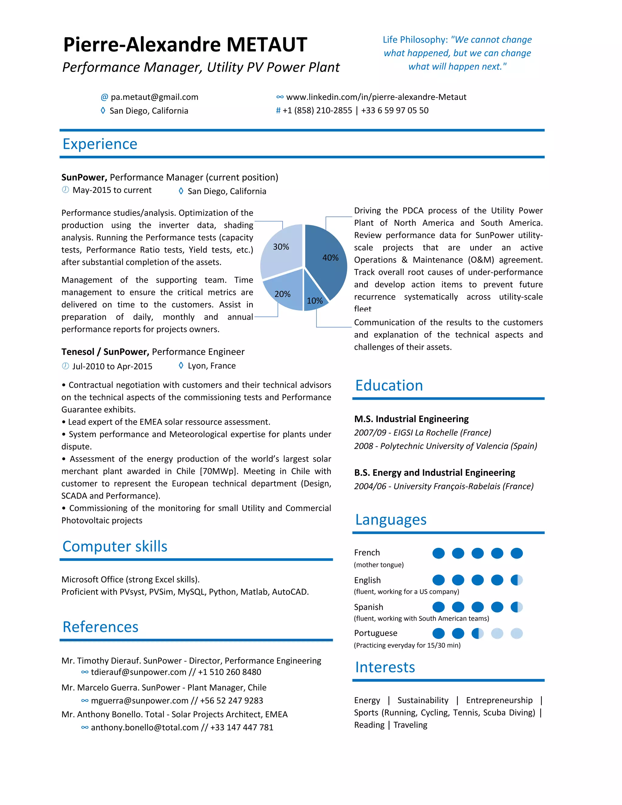 Resume Pierre-Alexandre Metaut | PDF