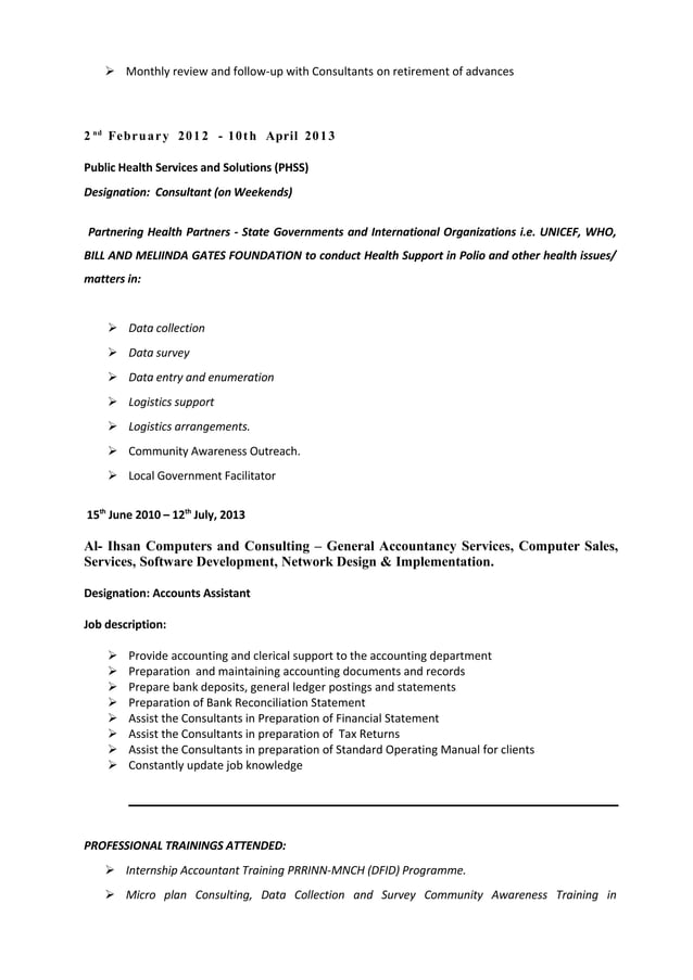 UMAR KABIR CV REVISED 3E | PDF