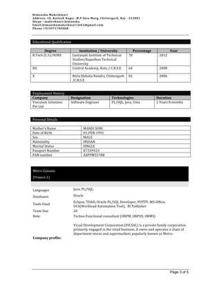 Himanshu_Resume | PDF