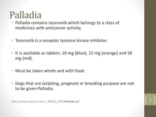 Palladiafinal | PPTX | Cancer | Diseases and Conditions