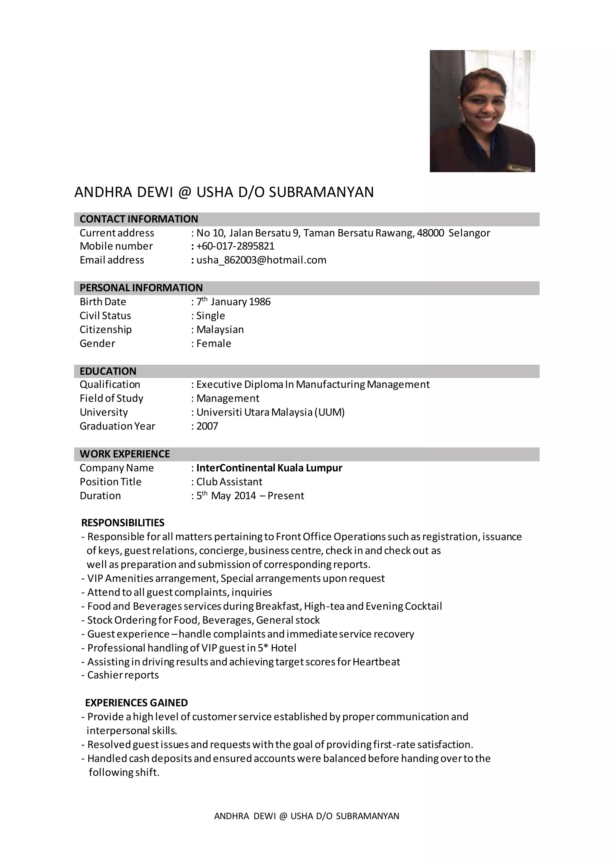 Andhra Dewi 1- updated | DOCX