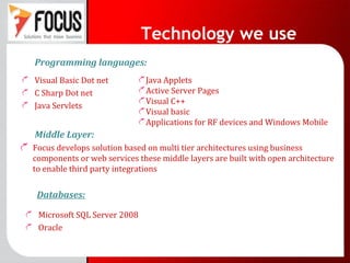 Focus_RT-Presentation | PPT