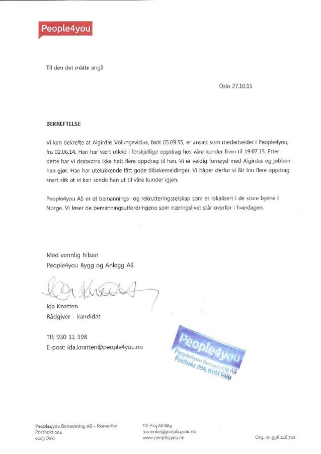 Bekreftelse