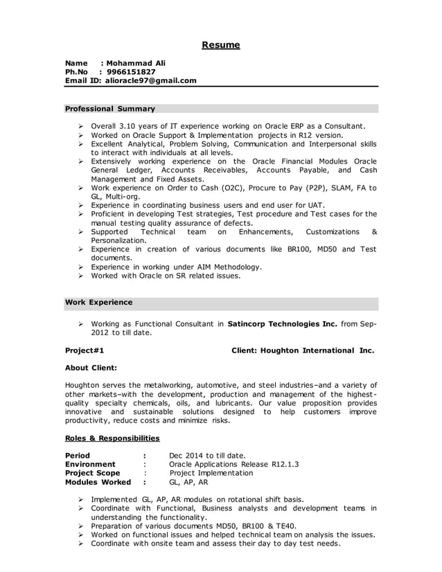 Resume(1)(4) | PDF