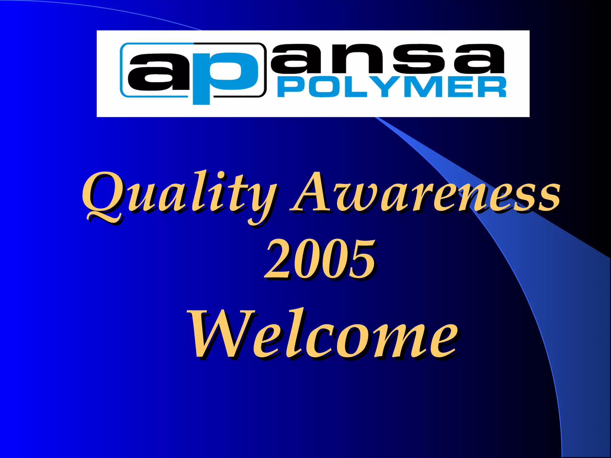 Quality Awareness Training | PPT
