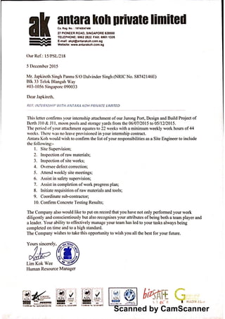Antara Koh Letter | PDF
