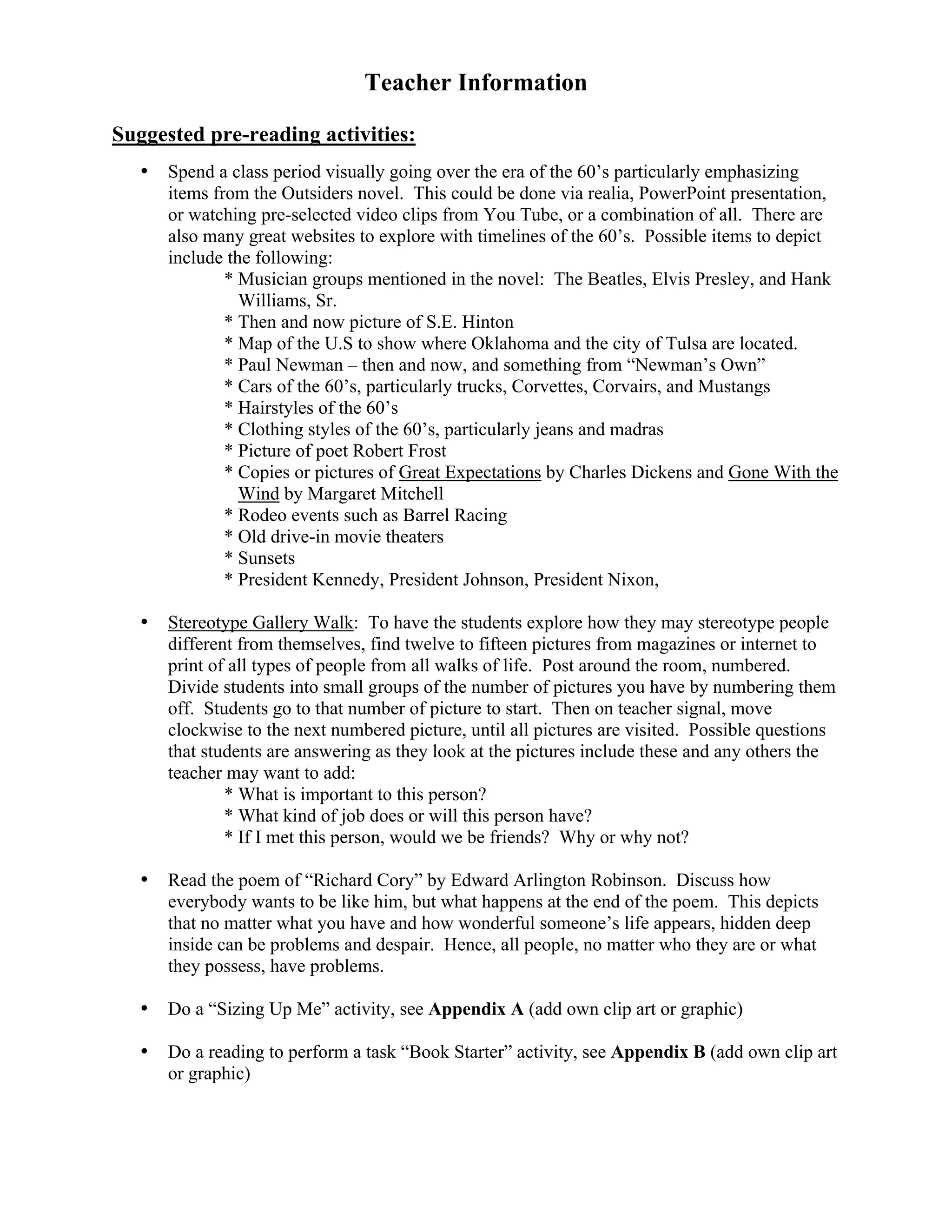 Outsiders symbolism | PDF | Poetry | Books and Literature