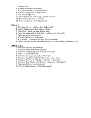 Outsiders symbolism | PDF | Poetry | Books and Literature