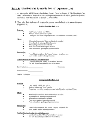 Outsiders symbolism | PDF | Poetry | Books and Literature