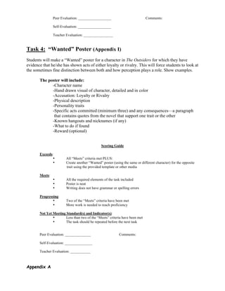 Outsiders symbolism | PDF | Poetry | Books and Literature