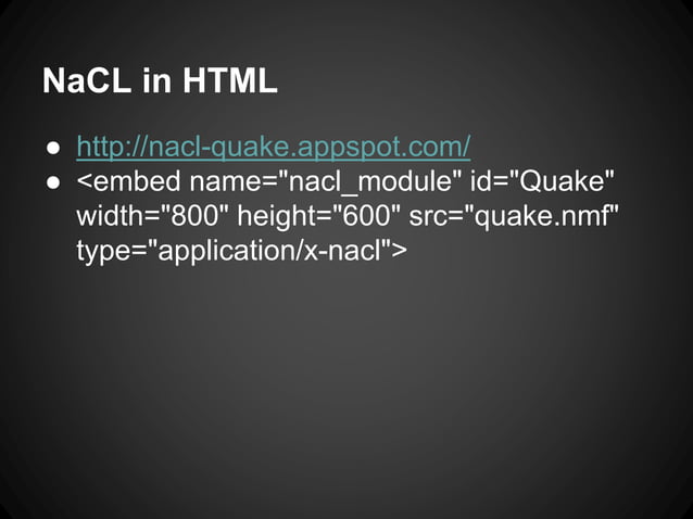 Introduce native client | PPT