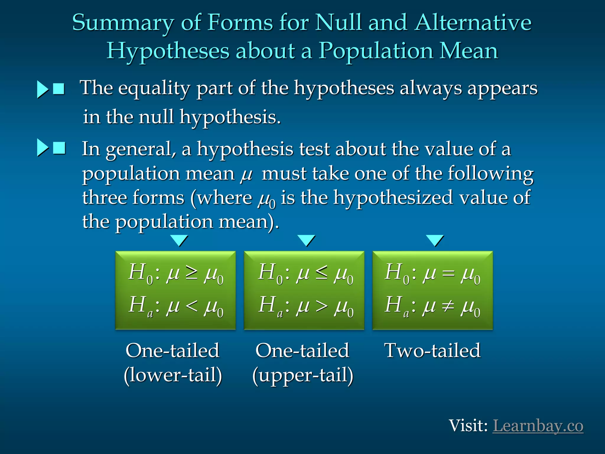 Hypothesis testing | PDF