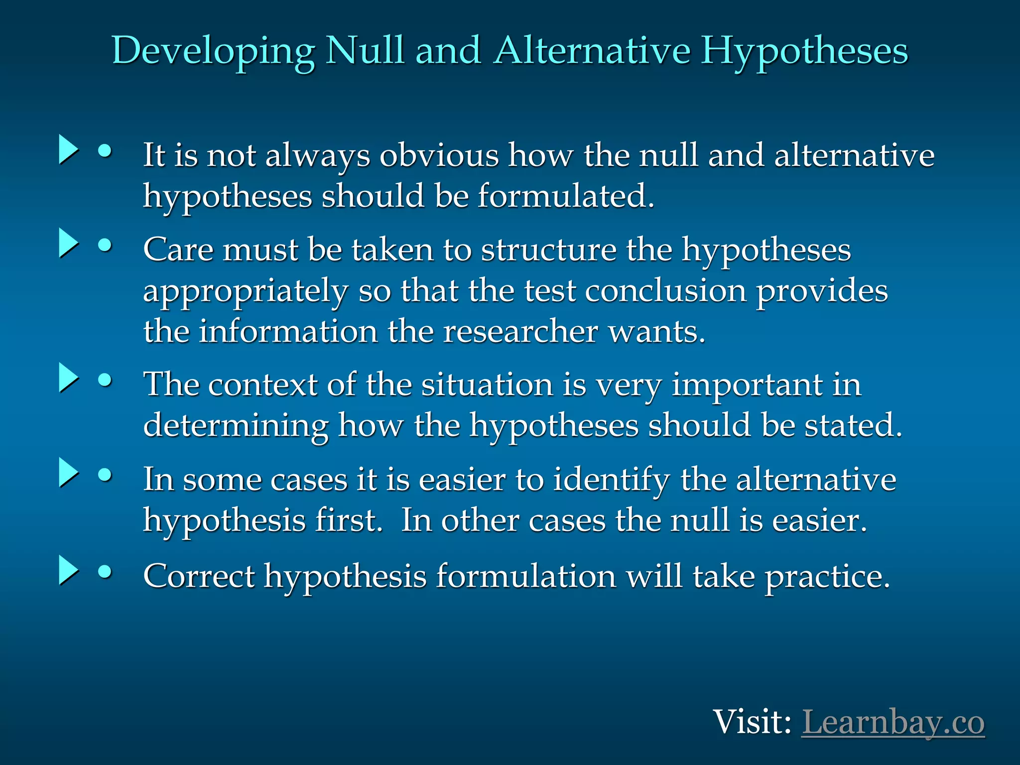 Hypothesis testing | PDF