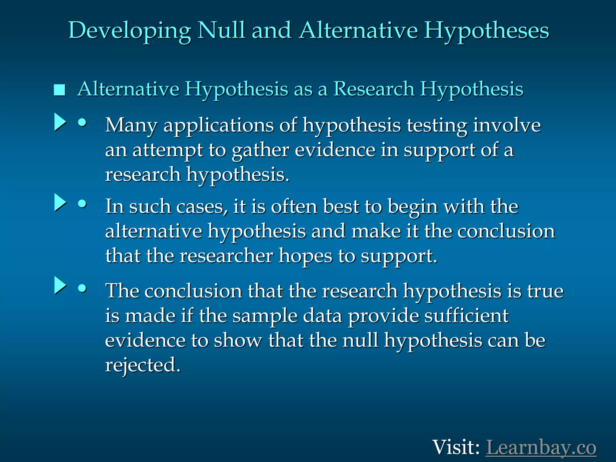 Hypothesis testing | PDF