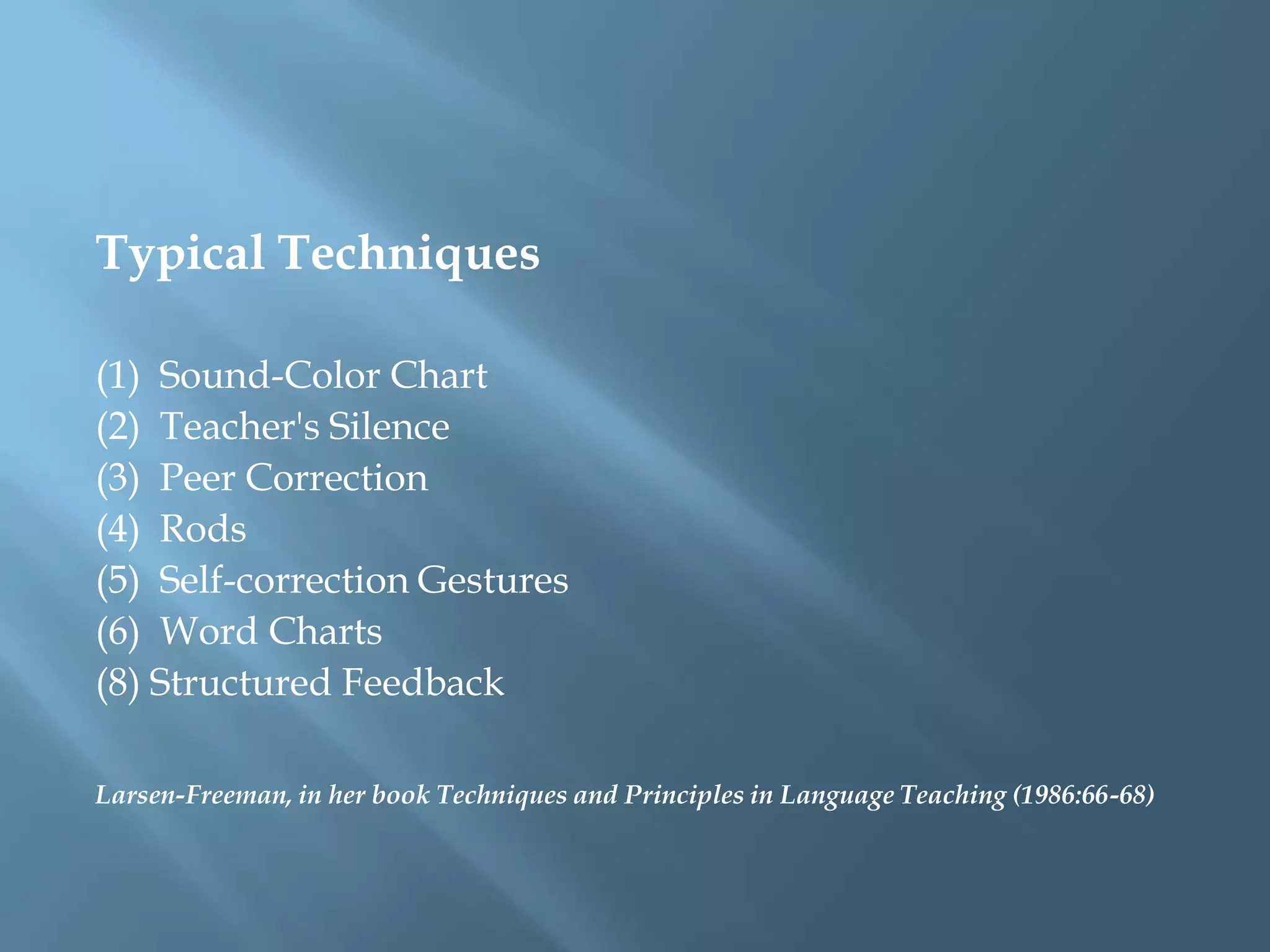E10 01 techniques and principles in language teaching cap 1 | PDF