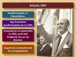 Ε10. Η μεταπολεμική ανασυγκρότηση της Ελλάδας. | PPTX