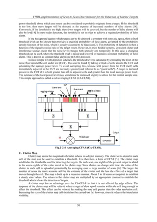 VHDL Implementation of Scan-to-Scan Discriminator for the Detection of Marine Targets | PDF