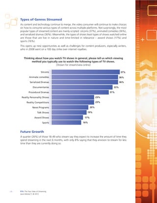 The Two Sides of Streaming | PDF