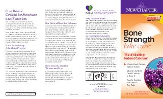 Bone Strength Take Care Brochure