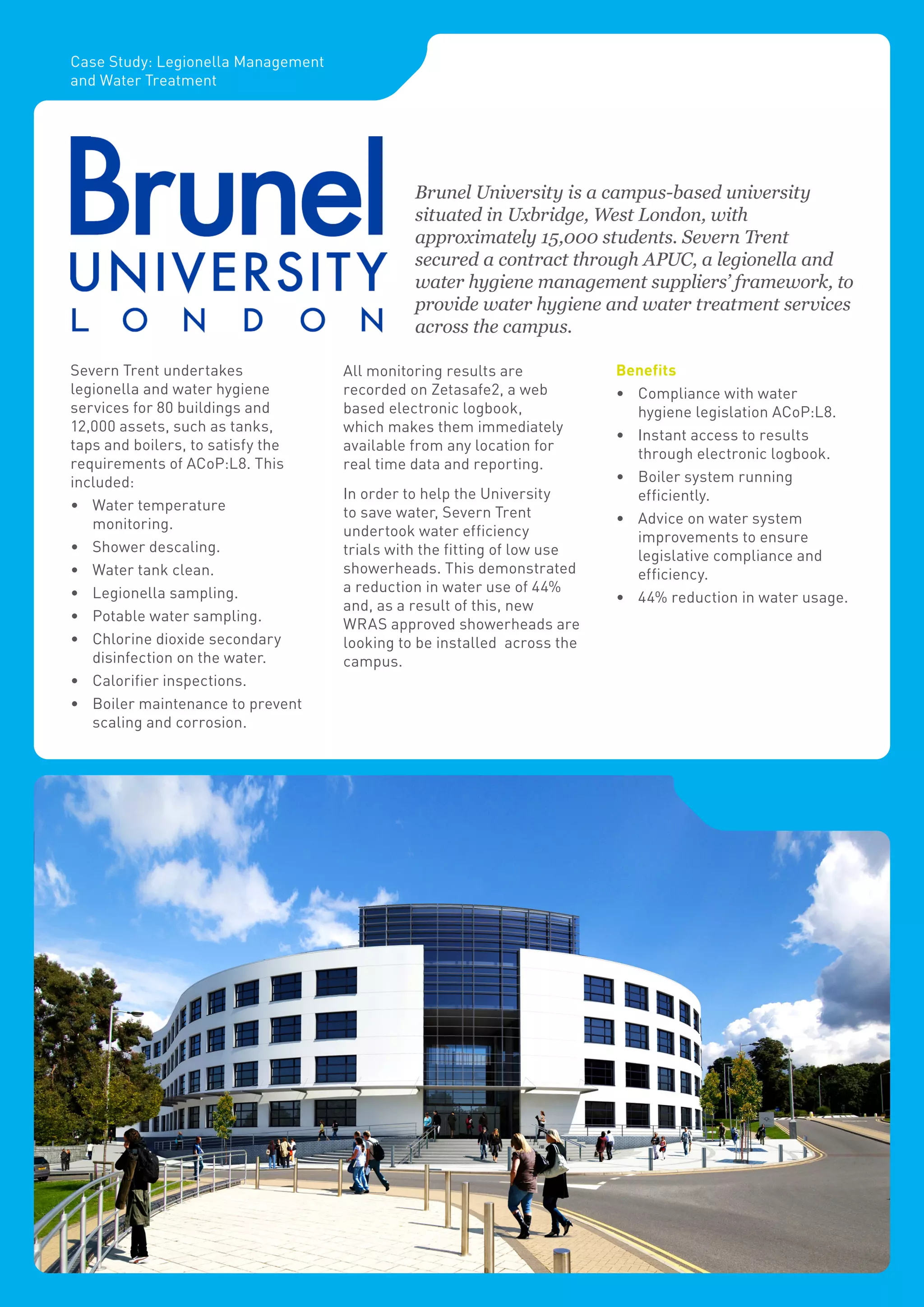 Water Hygiene Brochure | PDF