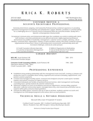 Erica K. Roberts Resume | PDF