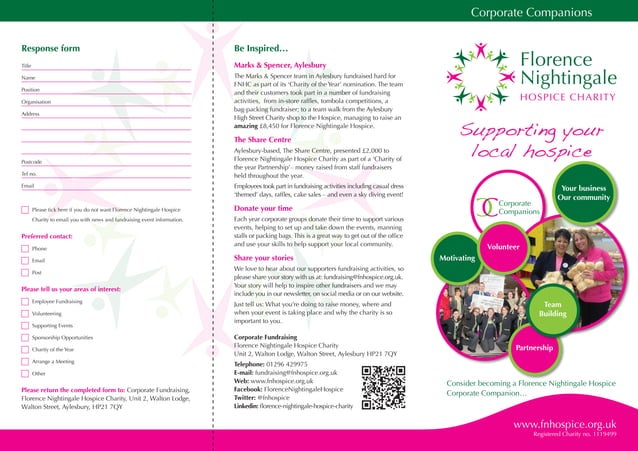 Corporate Companions Leaflet 2015 | PPT