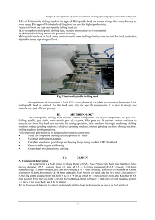 Design & development of multi orientation drilling special purpose ...