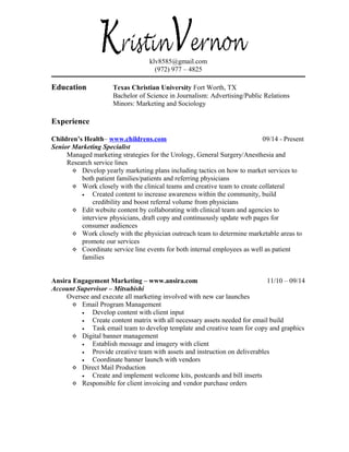 K_Vernon Resume | DOC