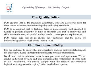 PCM - Your Industrial Automation Partner | PPT