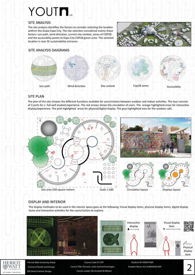 Youth hub stand design proposal | HWU-E11DP | PDF