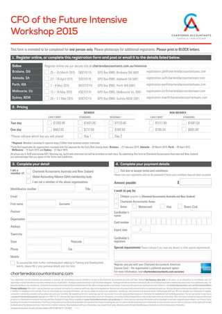 Guest Speaker at CFO of the Future, Institute of Chartered Accountants ...