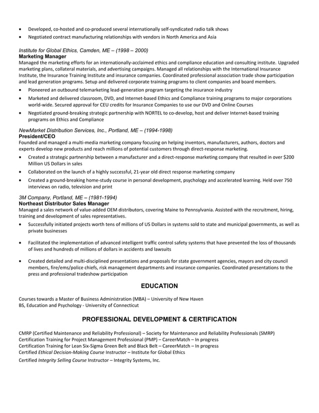 MJD Resume LI | PDF