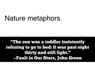 E11 metaphors | PPT | Free Download