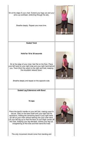 E11 stretch band on chair | PDF