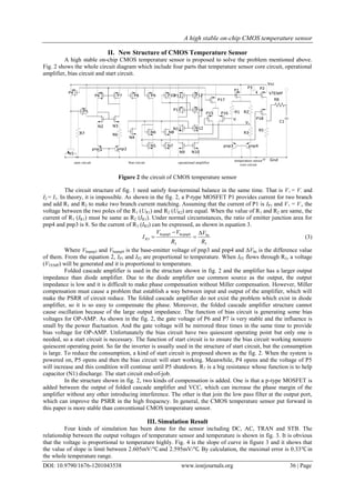 A high stable on-chip CMOS temperature sensor | PDF