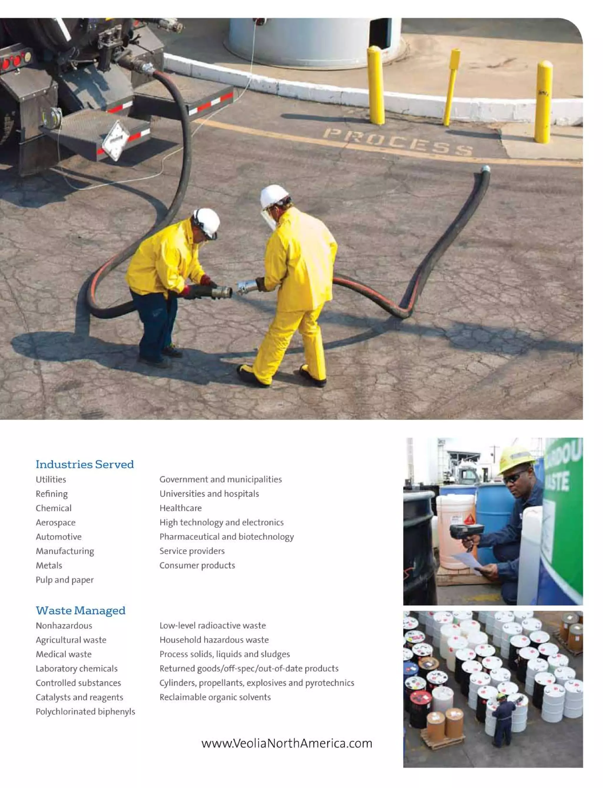 Managing Hazardous and Nonhazardous Waste Brochure | PDF