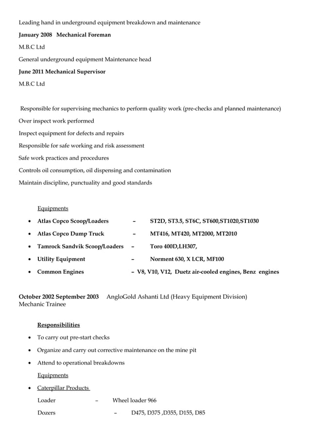 iddi resume 1 | PDF