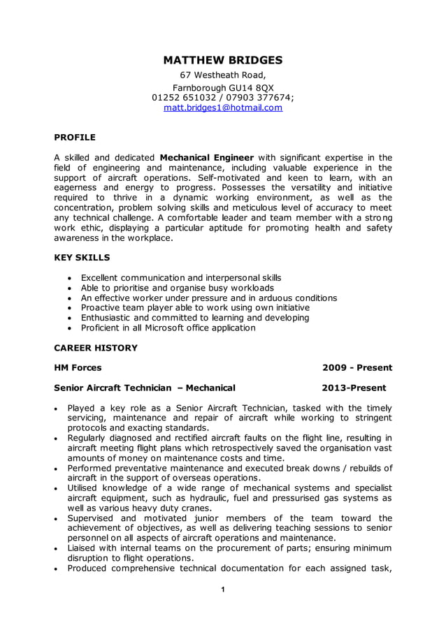 Matthew Bridges CV 3 | DOCX