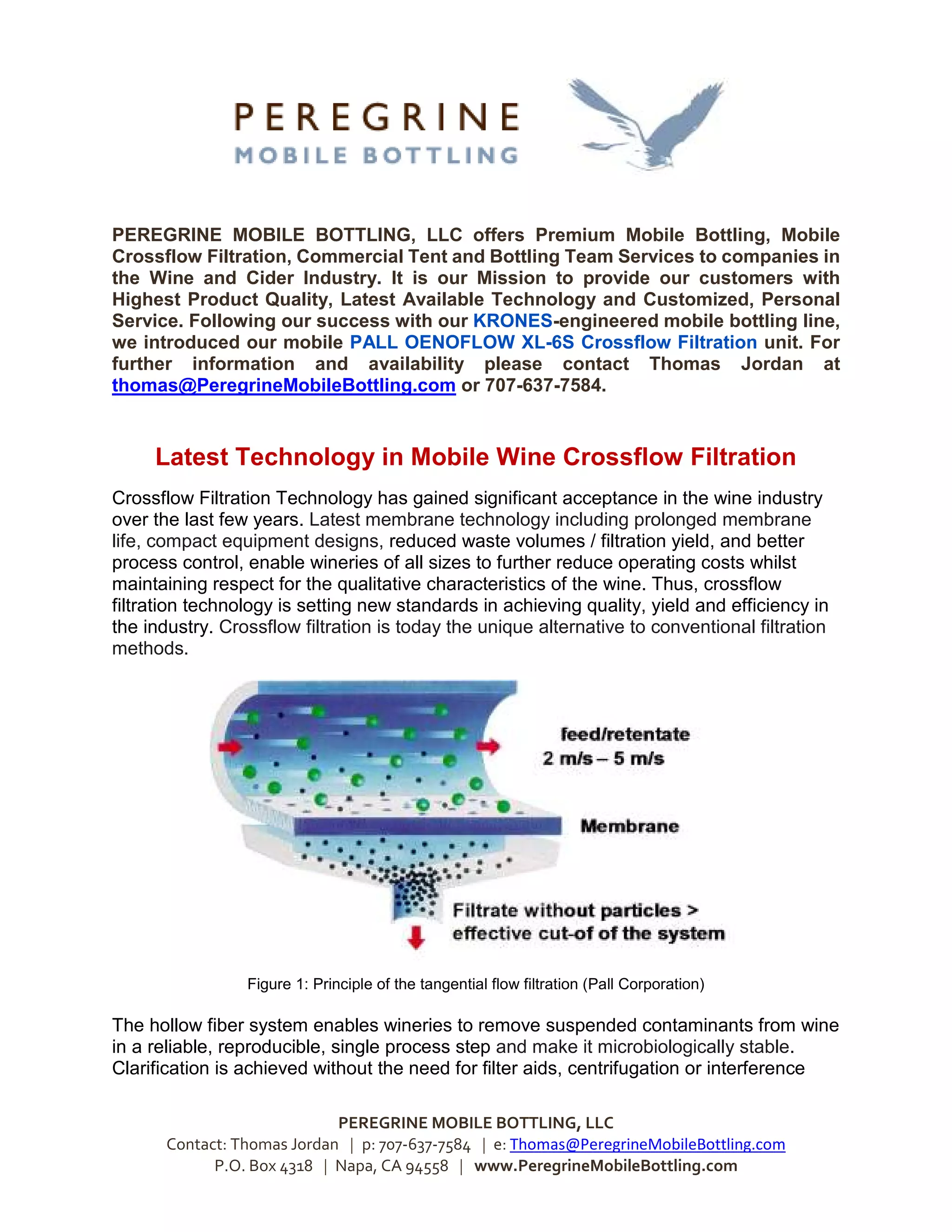 PMB - Latest Technology for Mobile Crossflow Filtration Services | PDF